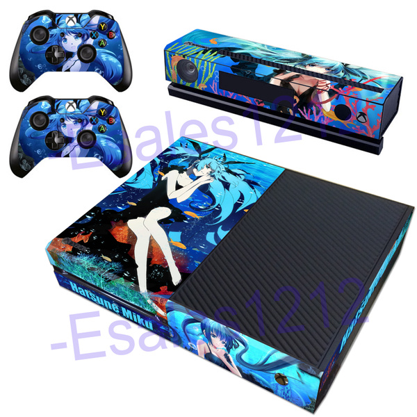 Anime Vocaloid Hatsune Miku Vinyl Decal Skin Stickers for Xbox One ...