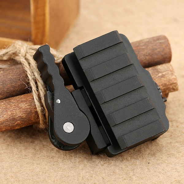 Compact QD Quick Release Scope Mount Adapter 20mm Rail Base Picatinny ...
