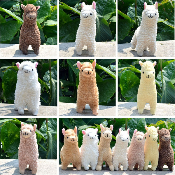 New Cute Alpaca Plush Toy Arpakasso Alpacas Doll Stuffed Animal Kids ...