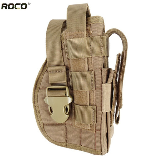 ROCO Tactical Gun Holster Molle Modular Pistol Holster with Magazine ...