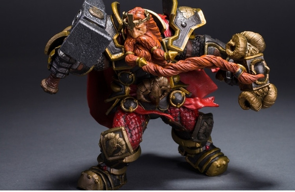 Wow Dwarf King World Of Warcraft Dwarven King Magni Bronzebeard Toy ...