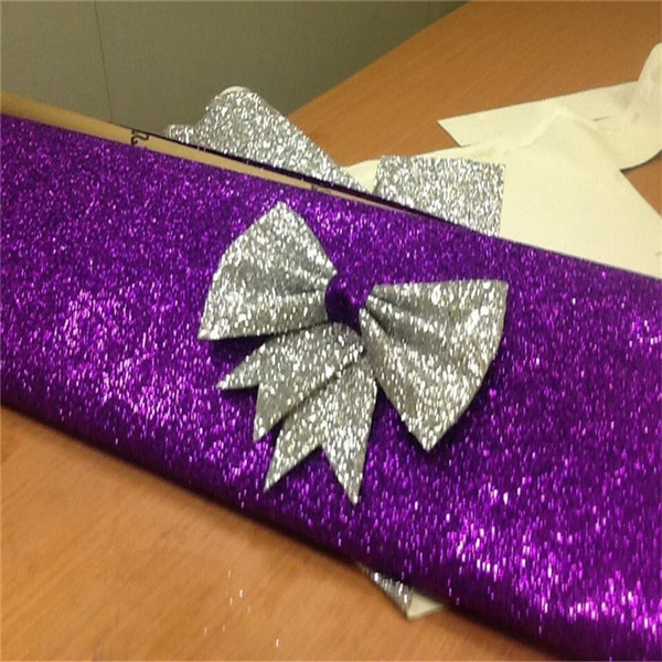 10 meter Luxury Sparkle Cheap Purple Glitter Wallpaper Store Direct ...