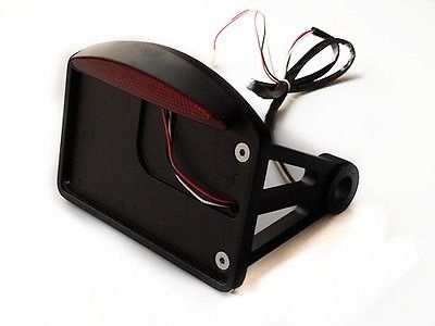 LED SIDE MOUNT LICENSE PLATE TAIL LIGHT FOR HARLEY SPORTSTER DYNA ...
