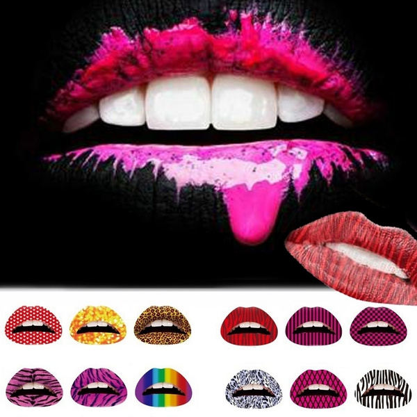 BHL party gift sexy women Funny Lip Sticker rave exaggerated stage ...