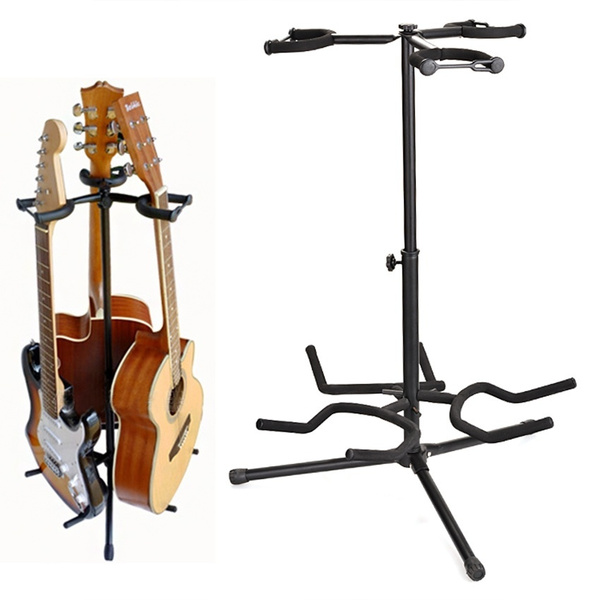 Home Office Musician's Gear Triple Guitar Stand | Wish