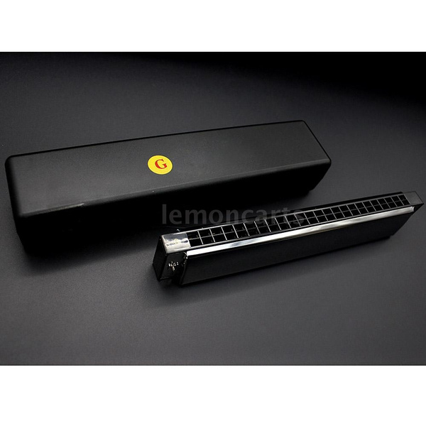 Tremolo Harmonica Swan Tremolo Harmonica Mouth Organ Key of G 24 Double ...