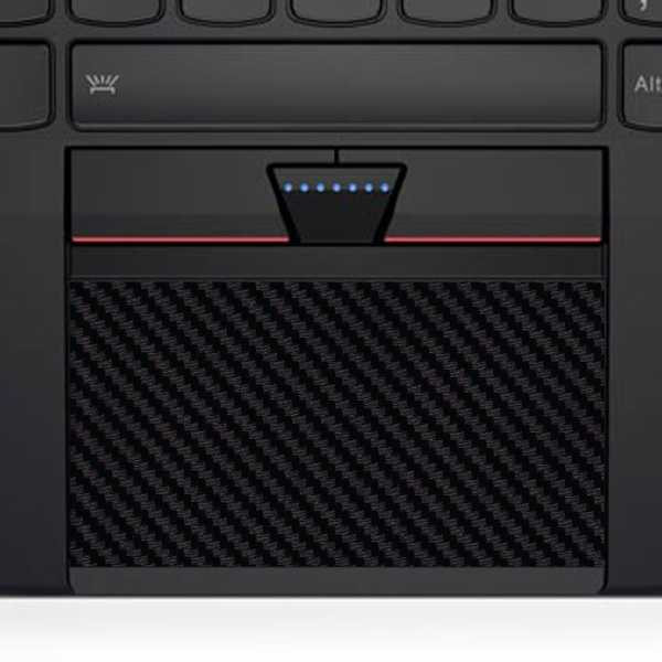 AtSkins Black Carbon Fiber Touchpad Protector Skin for ThinkPad T460 X1 ...