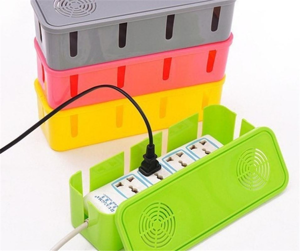 Power Strip Storage Boxes Organizer Safety Socket Outlet Board ...