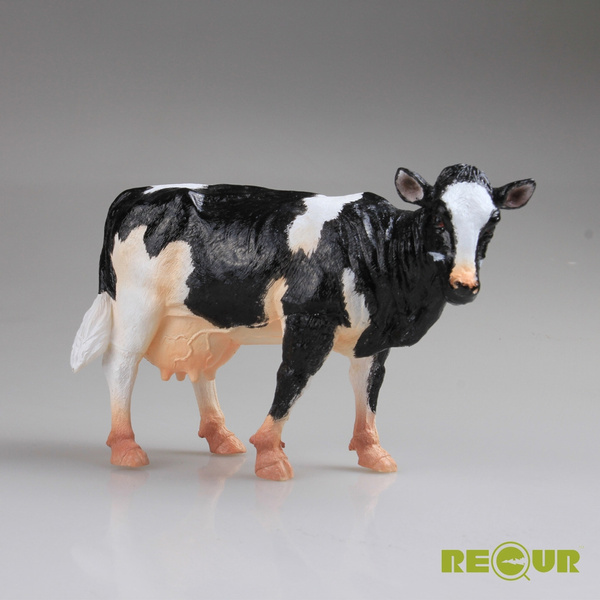 Recur toys Holstein Cow toys soft plastic farm animal toys cow figure ...