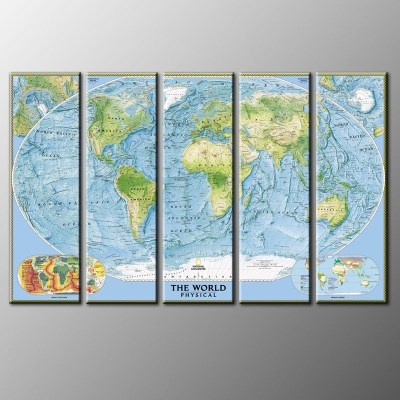 5 Panels Canvas Wall Art Prints, Giclee Canvas Prints, For Home ...