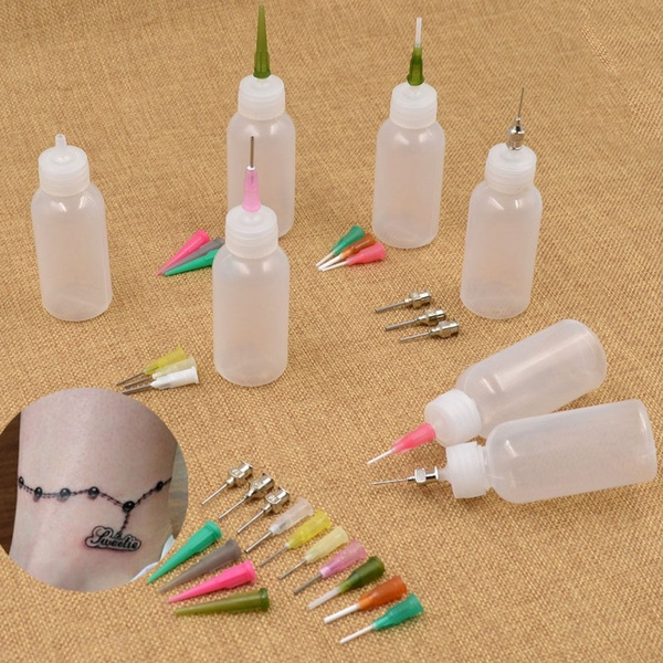 Useful Fashion Women Men Henna Kit Applicator Bottle Paste Tattoo Body ...