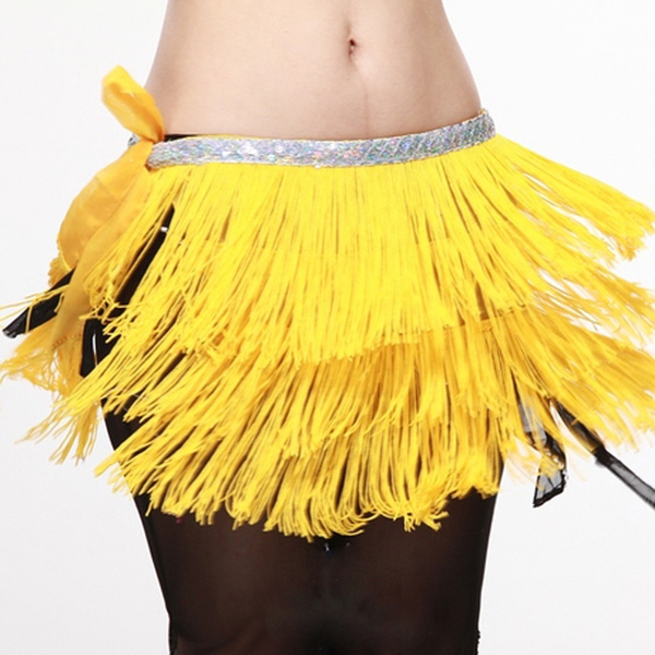 Best Dance Belly Dance Costume 3 Layers Tribal Tassels Belt Hawaiian ...