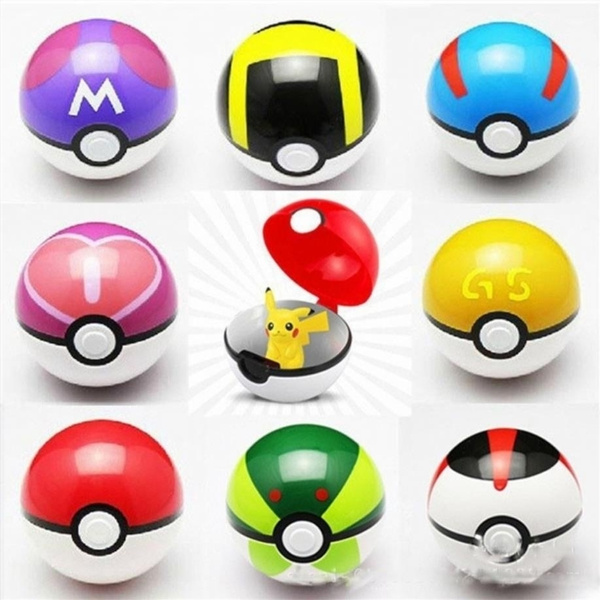 1 PC ABS Activity Anime Figures Pokemon balls/ PokeBall Fairy Ball ...