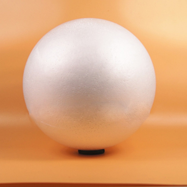 10 Round White 80mm Polystyrene Foam Ball Modelling Sphere Styrofoam ...