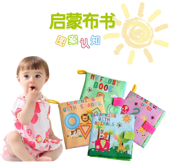 Infant Toys Early Developmental Soft Cloth Books for Baby Children ...