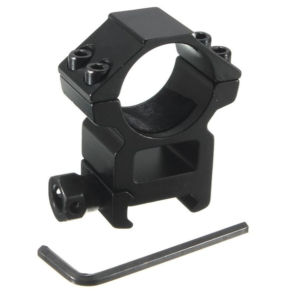 25.4mm Scope High Ring Profile Fit 20mm Picatinny Weaver Rail Mount for ...