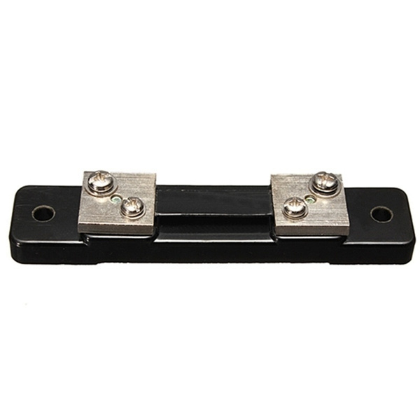 FL-2 50A 75mV DC Current Shunt Resistor Panel For Digital Amp Meter ...