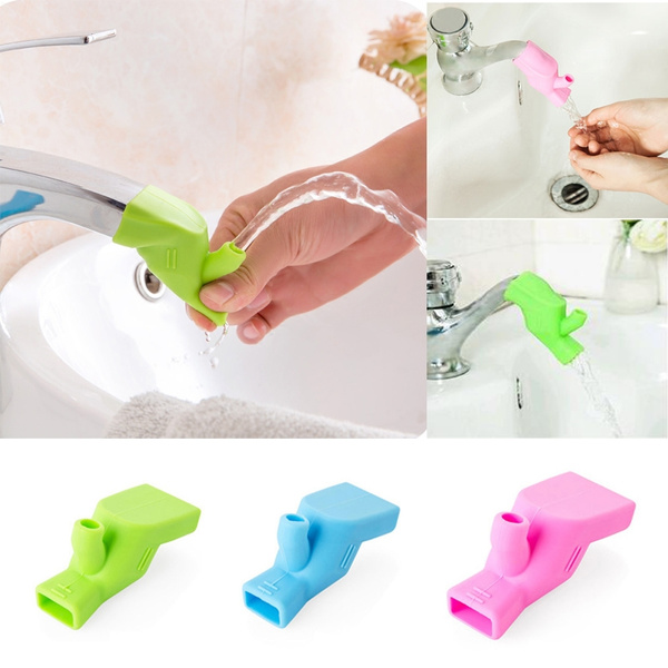 Fountain Food-grade Silicone Tap Kitchen Home Water Faucet Extender for ...