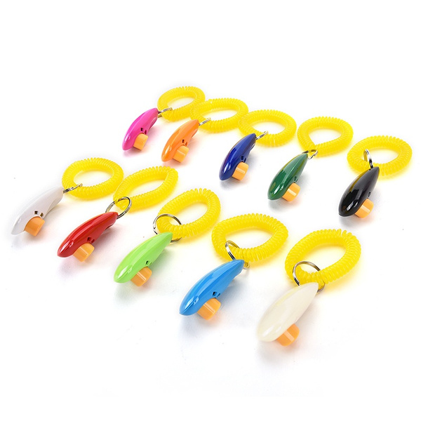 New Pet Click Trainer Aid Wrist Training Dog Clicker | Wish