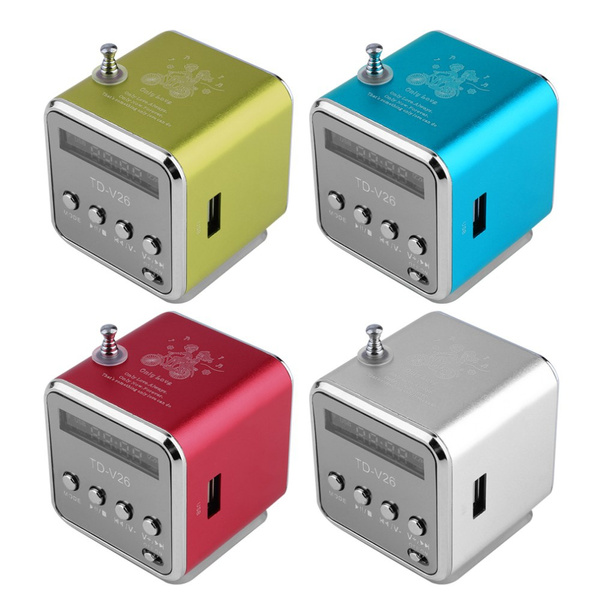 Portable Micro USB Mini Stereo Super Bass Speaker Ubwoofer Music MP3/4 ...