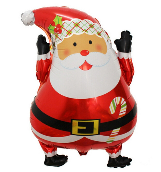 Christmas Snowman Aluminum Foil Balloons Santa Clause Ballon Snowman ...