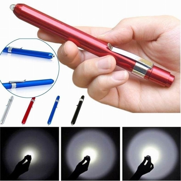 Mini Medical Surgical Doctor Nurse Emergency Reusable Pocket Pen Light ...
