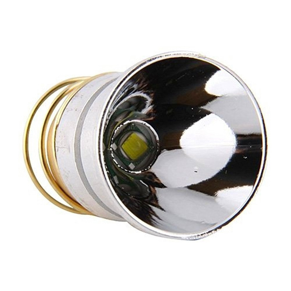 Flashlight Bulb LED 1000 Lumens Smooth Reflector Cree T6 Single Mode 3. ...