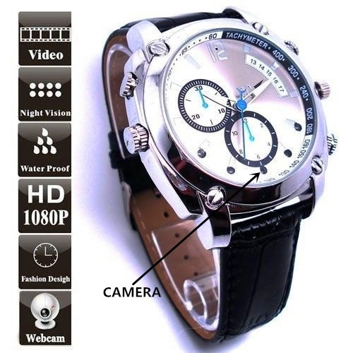 32GB Full HD 1080P SPY Watch Camera Night Vision DVR Mini DV video ...