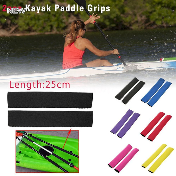 2pcs Kayak Paddle Grips Kayak Canoe Boat Colorful Paddle Grips Prevent ...