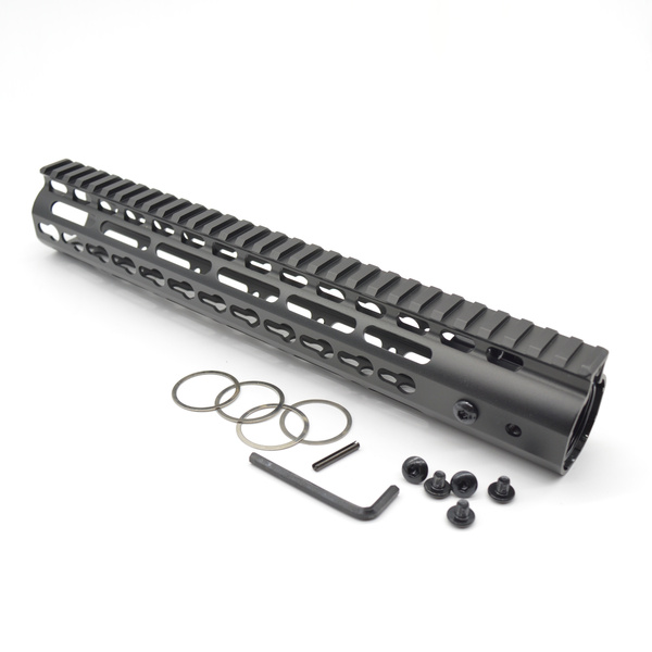 12 inch Ultralight KeyMod Free Float Handguard Monolithic top rail ...