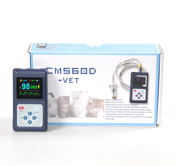 Veterinary Vet Animals Pulse Oximeter Spo2 Monitor,OLED,Veterinary ...