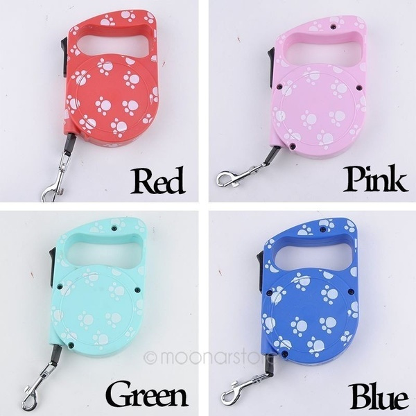 3M Top Quality Dog Lead Retractable Dog Leash Pet Traction Rope Chain ...