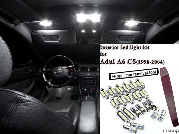 Master LED Interior Lighting Kit for AUDI A6/RS6 C5(1998-2004) 6000k ...