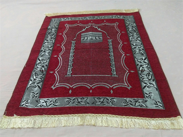 Prayer Rug for Muslim Mecca Kaaba Design Islam Prayer Mat (Color ...