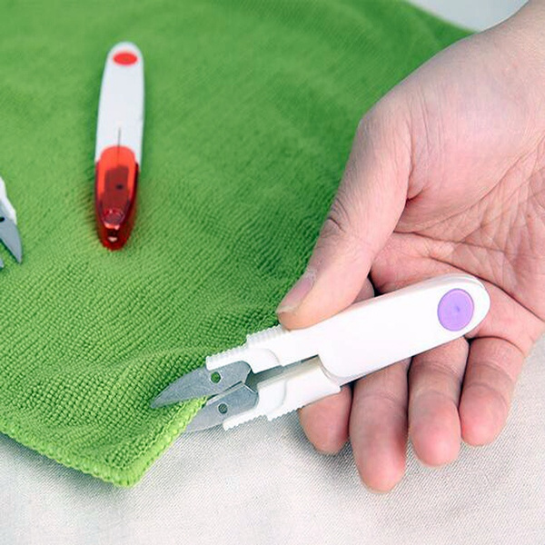 stitch embroidery scissors color transparent cover shear safety small ...