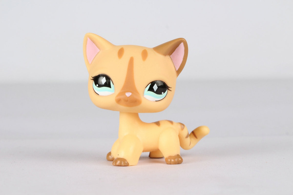 Littlest Pet Shop Short Hair Cat Kitty Toy LPS #886 Rare | Wish