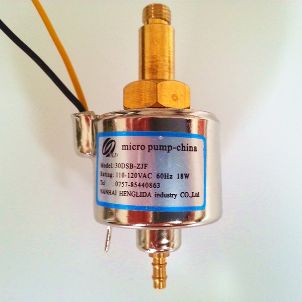 Micro-electromagnetic pump Model 30DCB-ZJF voltage 110-120VAC-60Hz ...