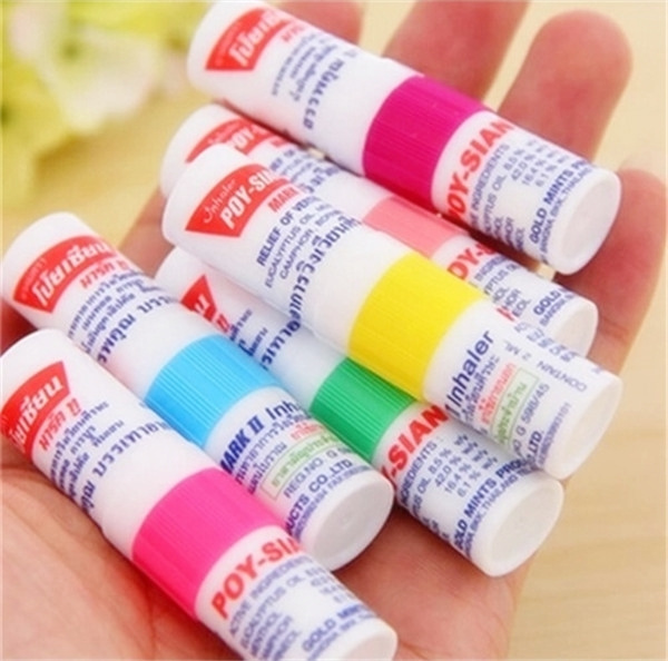 Mint Flavor Nasal Inhaler Dizzy Camphor Poy-Sian Essential Balm for ...