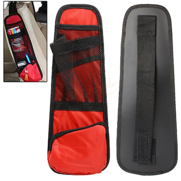 Waterproof Fabric Car Organiser Seat Side Back Storage Pocket Backseat ...