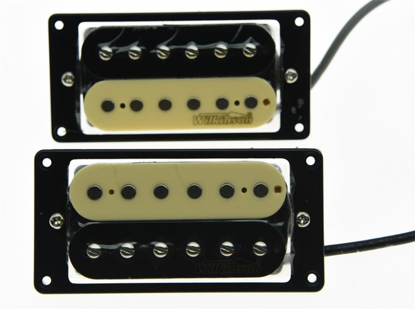 Wilkinson Set of 2 Lic Zebra Humbucker Pickups Guitar Pickup | Wish