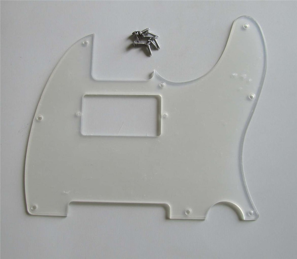 KAISH Clear Tele Humbucker Guitar Pickguard Transparent Scratch Plate ...