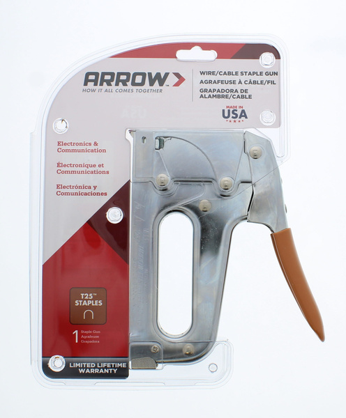 Arrow Fastener T25 Low Voltage Wire Staple Gun | Wish