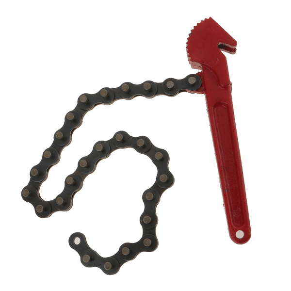 Easy Oil Filter Remover Tool high-carbon steel Chain Strap Wrench 6inch ...