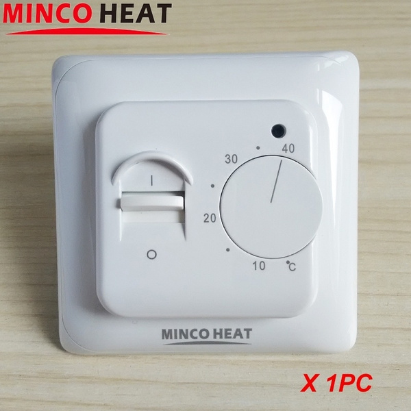 16a Electric Floor Heating Room Manual Thermostat Manual Warm Floor heating system Termostat ...