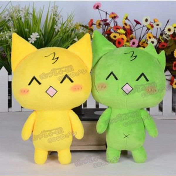 Mogeko Castle mogeko yellow cat 100% Handmade Plush Toy Cosplay Props ...