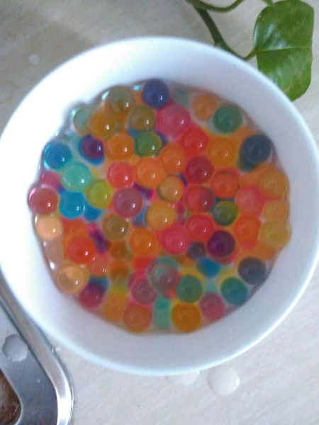 1000pcs 11-12mm Orbeez Water gun Water Beads Bio Gel spitball.crystal ...