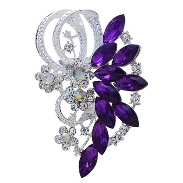 Dress Brooch Wings Pins Brooches for Women Crystal Scarf Pins | Wish