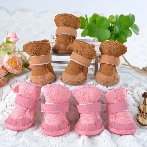 4pcs Pet Puppy Shoes Chihuahua Boots Fancy Dress | Wish