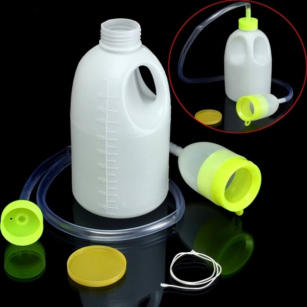 Travel Trucker Male Bed Pee Urinal Tube Bottle Night Drainage Container ...