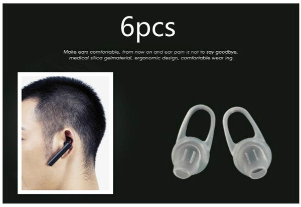 10pcs Silicone In-Ear bluetooth Earphone covers Ear pads cushion for ...